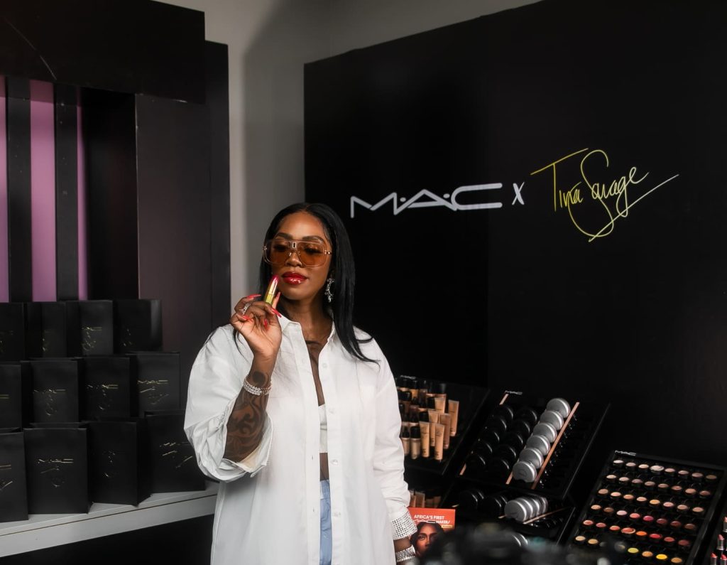 Africa’s First MAC Maker Tiwa Savage Unveils Her Signature Lippy to Pro ...